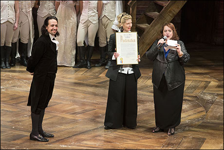 Watch Original Cast of Hamilton Sing 'What I Did for Love' to the ...