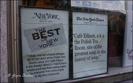Cafe Edison Plans Last Day, But Is "Committed to Reopening" | Playbill